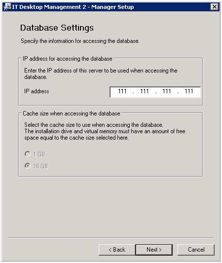 3.1 Procedure for changing the setting for connection to the database : JP1/IT Desktop ...