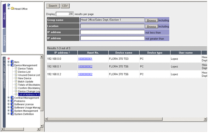 11.5.13 Example of executing a user report : JP1/IT Desktop Management ...