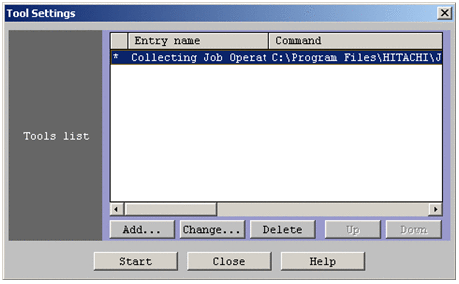 4.2.2 Displaying the Collecting Job Operation Information window from JP1/AJS3 - View : JP1 ...