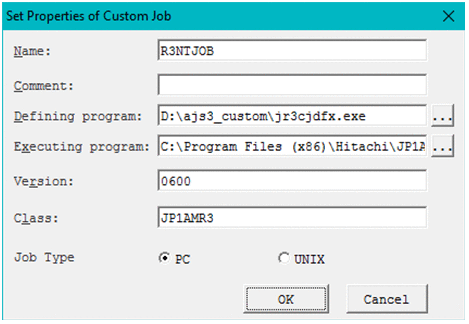 3.1.1 Creating a new R/3 job : JP1/Automatic Job Management System 3 ...