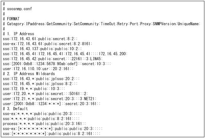 7.3.6 SNMP定義ファイル（ssosnmp.conf） : JP1/SNMP System Observer